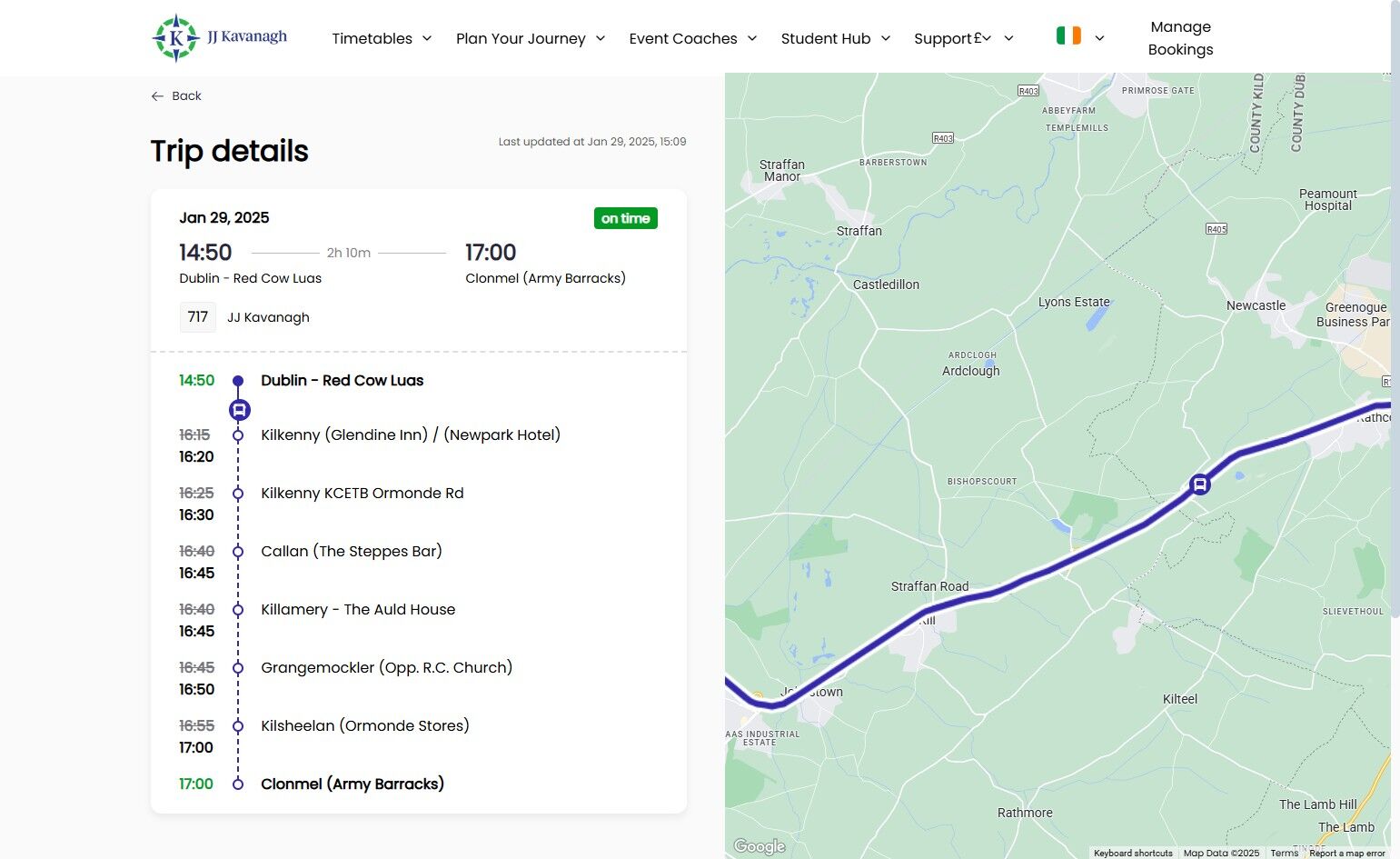 How to Find Real-Time Transport Information - JJ Kavanagh