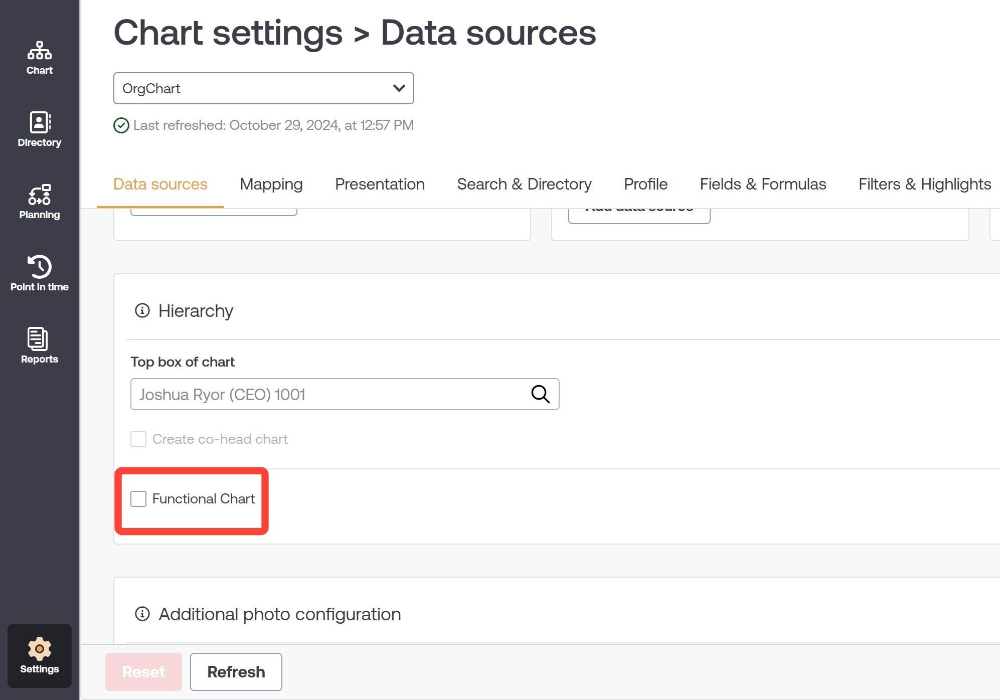 Functional Charts – OrgChart