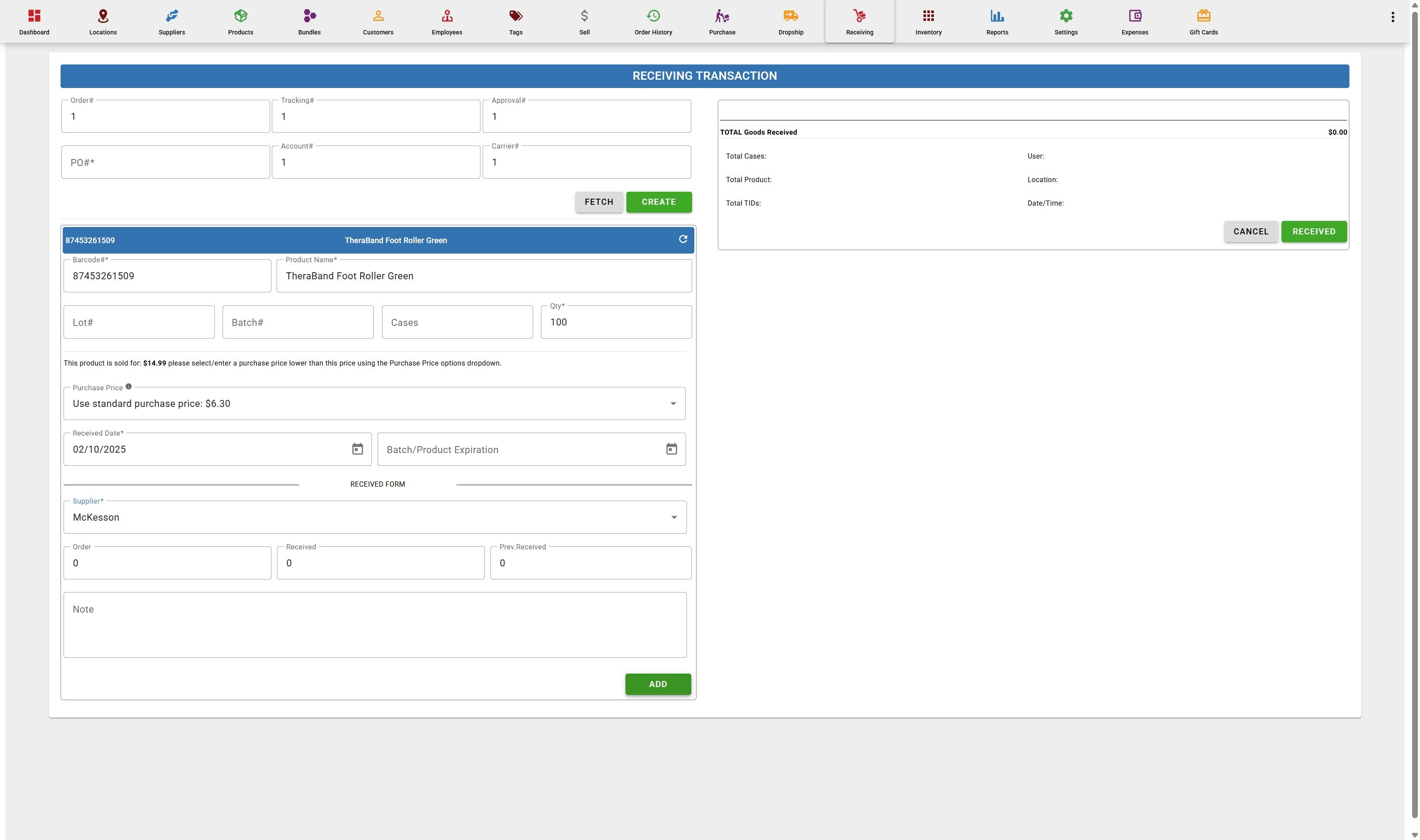 How To Create An Inventory Adjustment Transaction – Practice Pro Knowledge Base