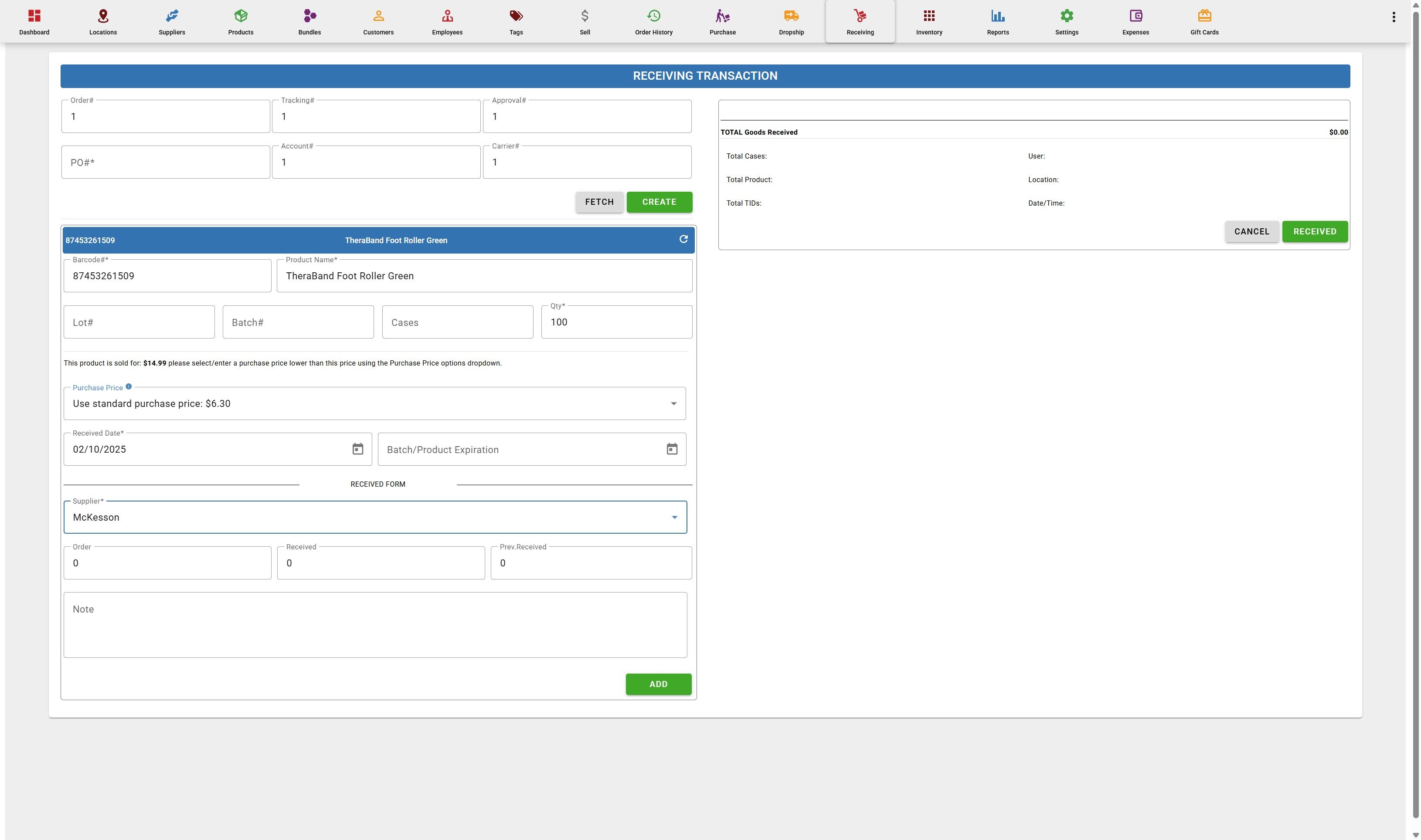 How To Create An Inventory Adjustment Transaction – Practice Pro Knowledge Base