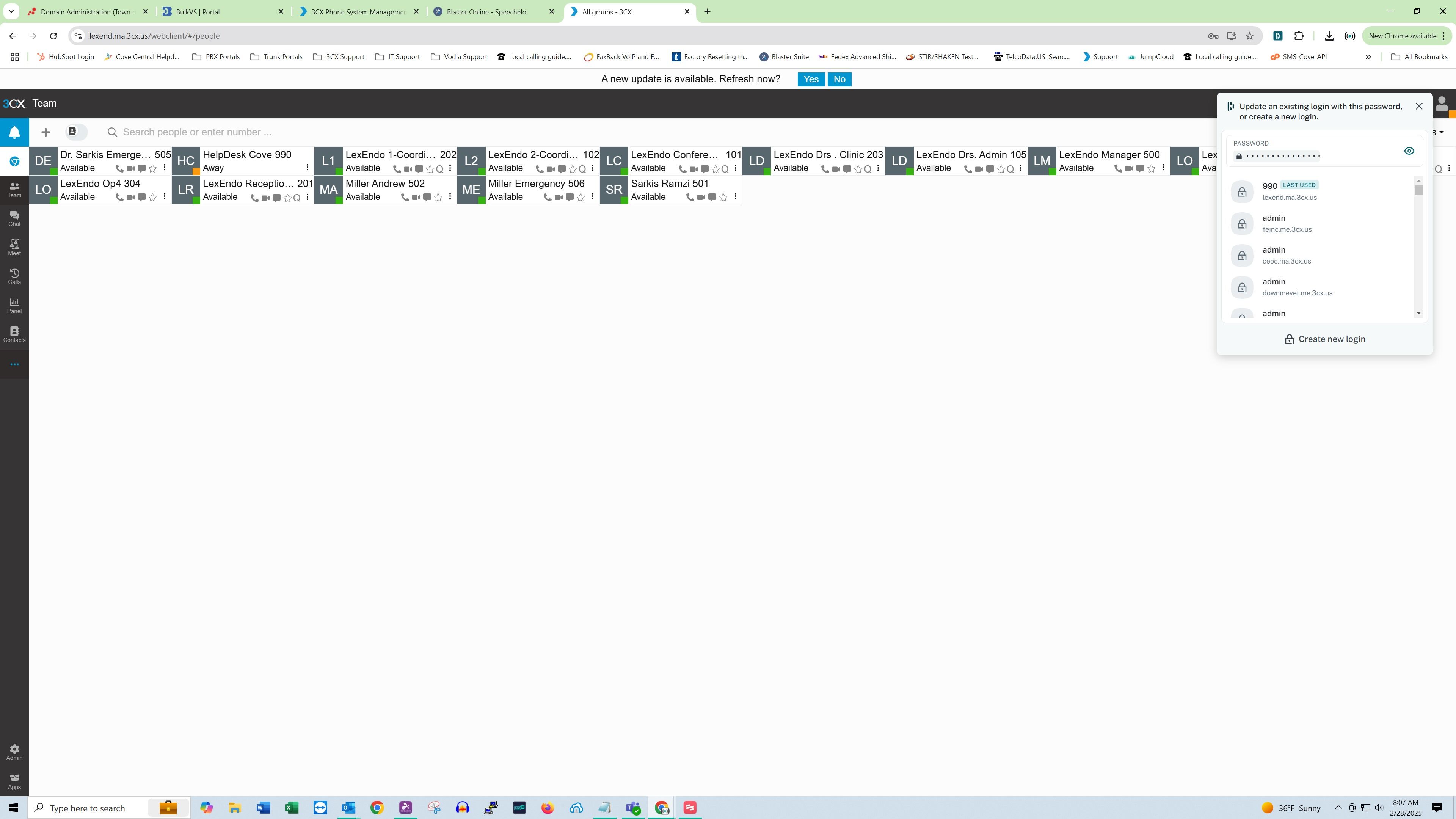 Logging into 3CX web client - QR Codes for 3CX Mobile App ios & Android