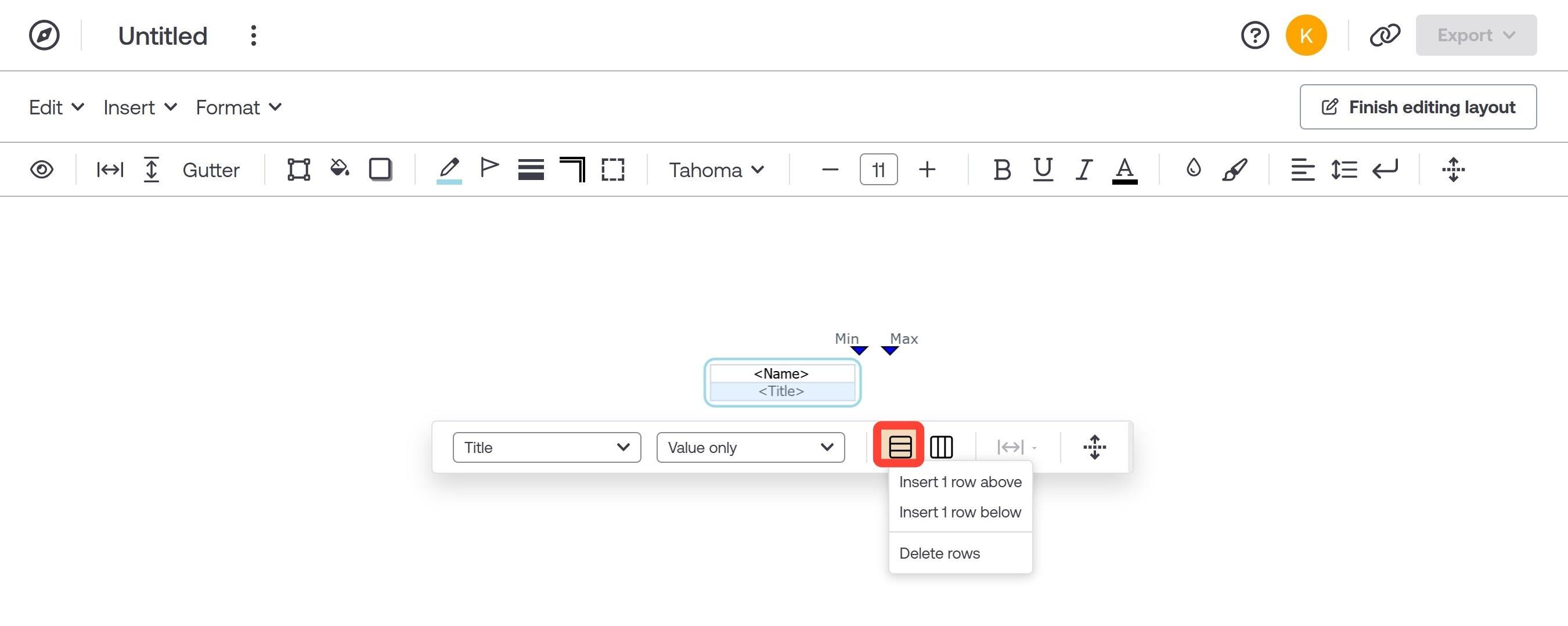 Admin tutorial 2: Creating views – OrgChart