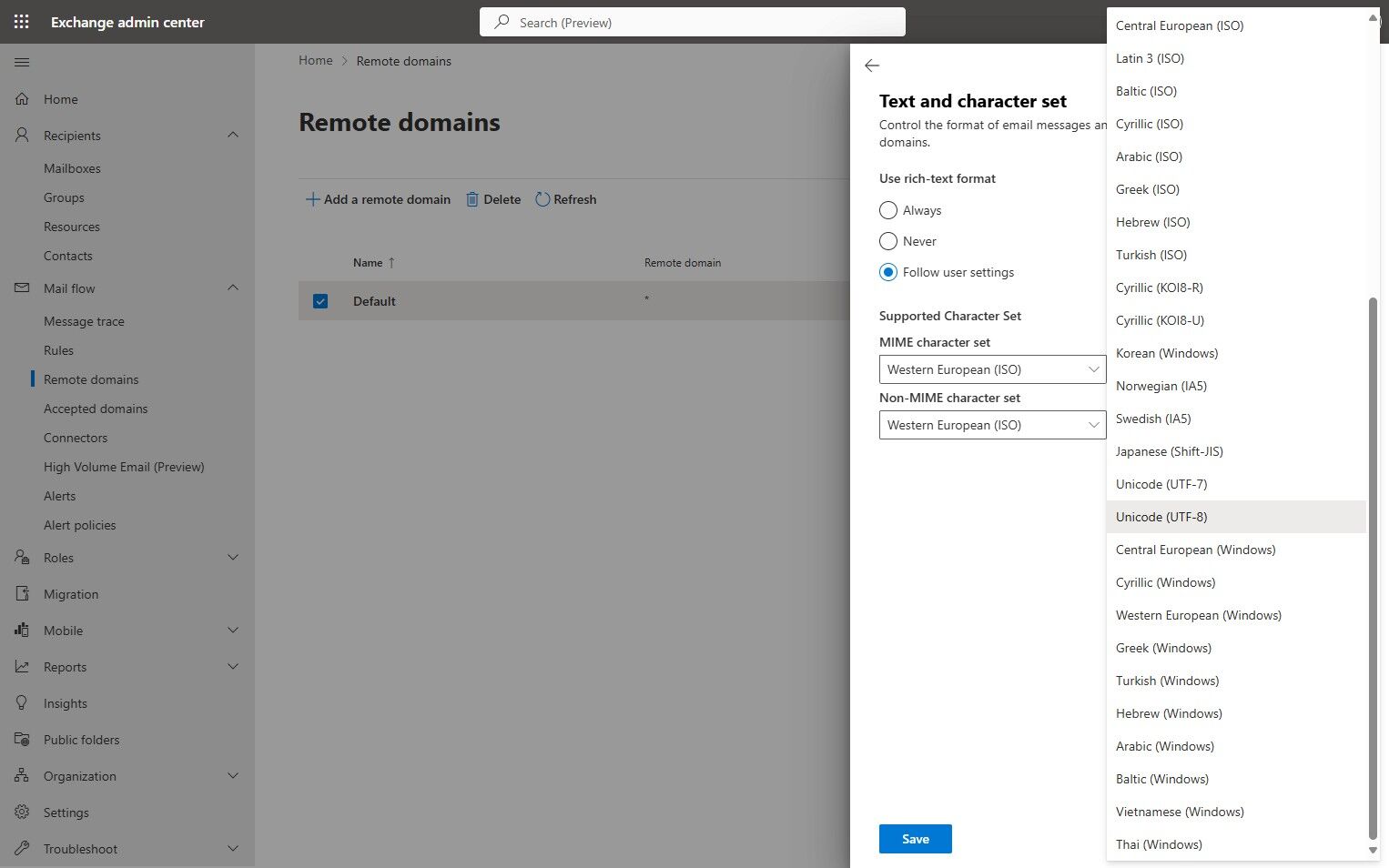 Accented characters are displayed incorrectly when sending through ...