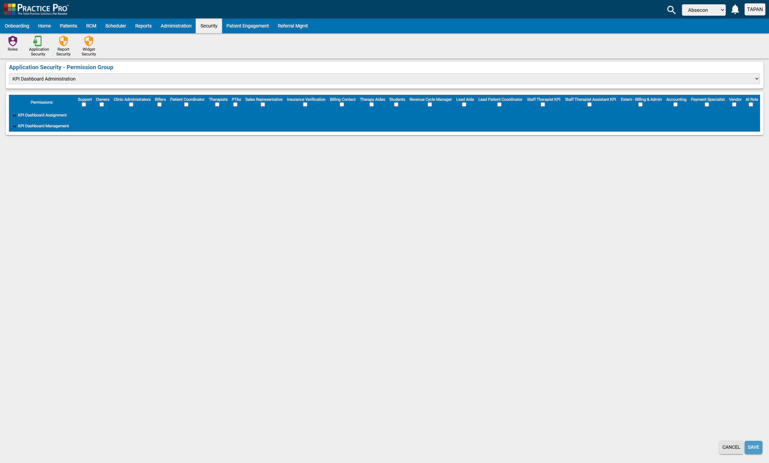 Using the KPI Dashboard – Practice Pro Knowledge Base