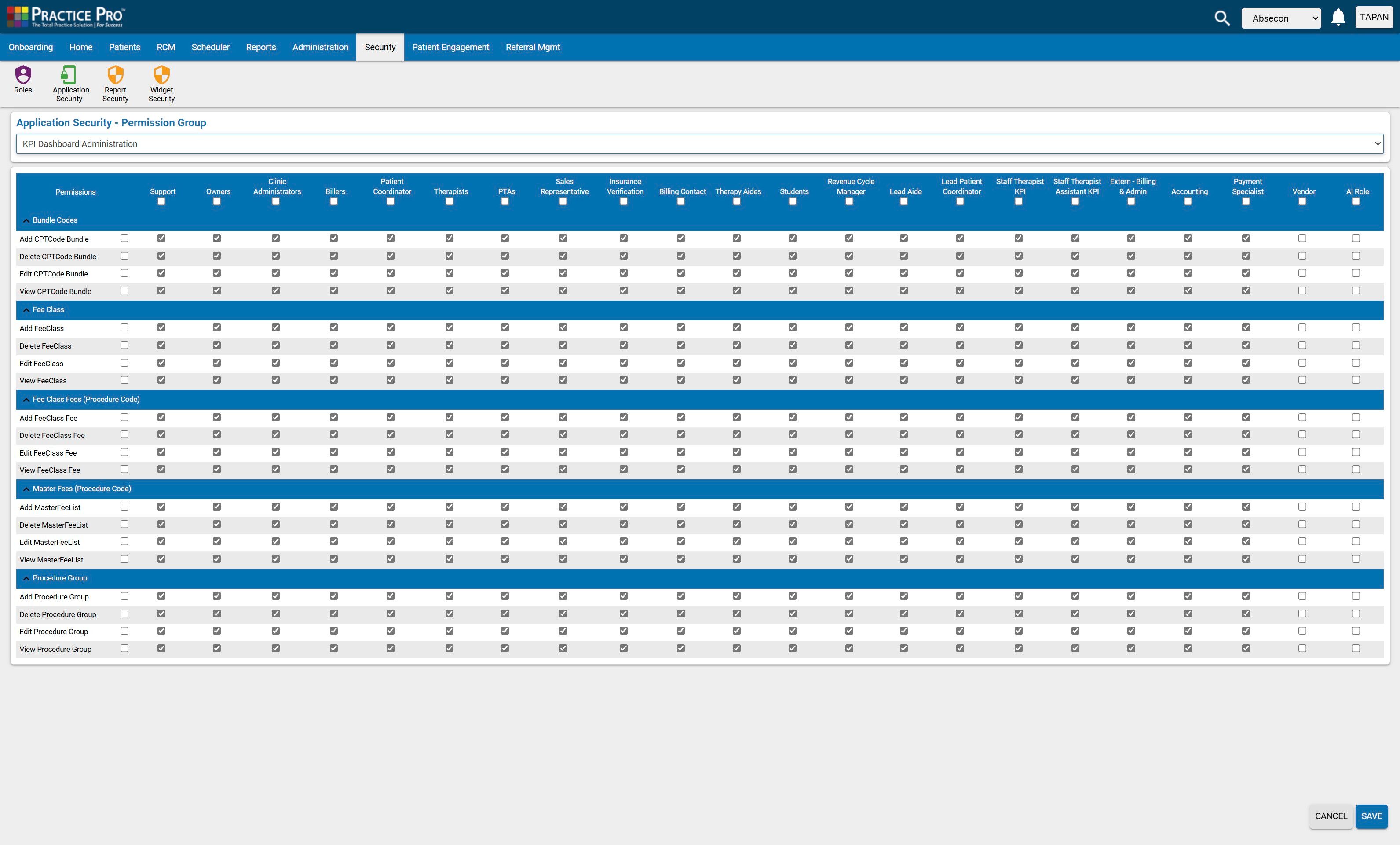 Using the KPI Dashboard – Practice Pro Knowledge Base