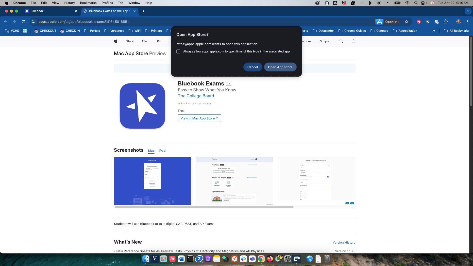 Install Bluebook Exam & Device Readiness – Valor Christian High School