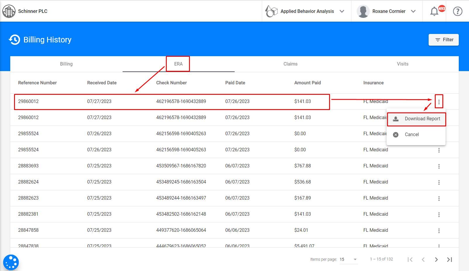 How to run a billing (for administrative staff) - ABA Matrix Knowledge Desk