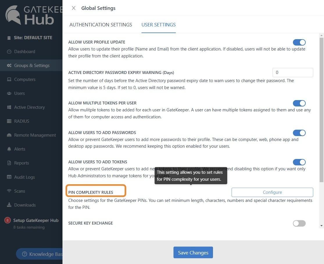 What are "PIN Complexity Rules"? – GateKeeper