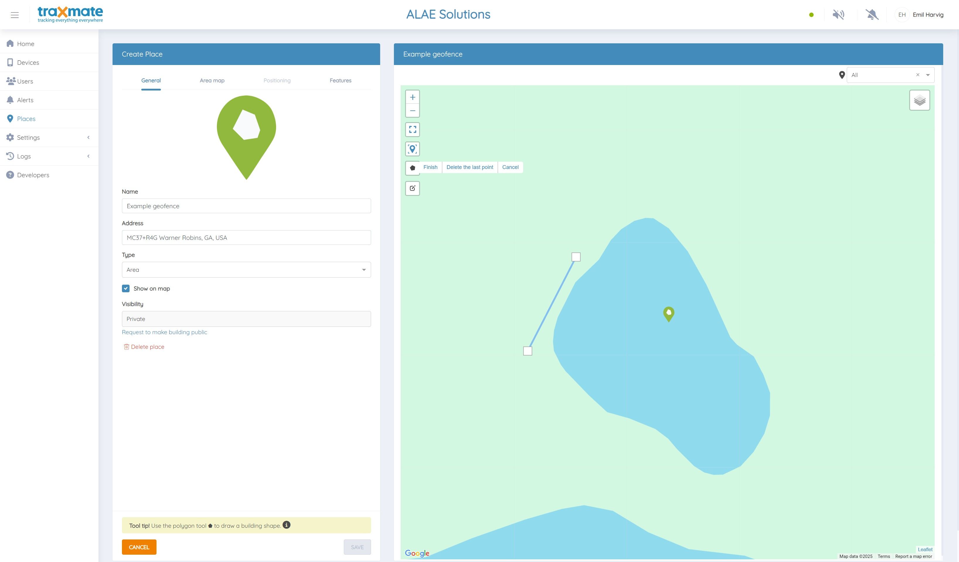 How to Create a Geofence | Traxmate
