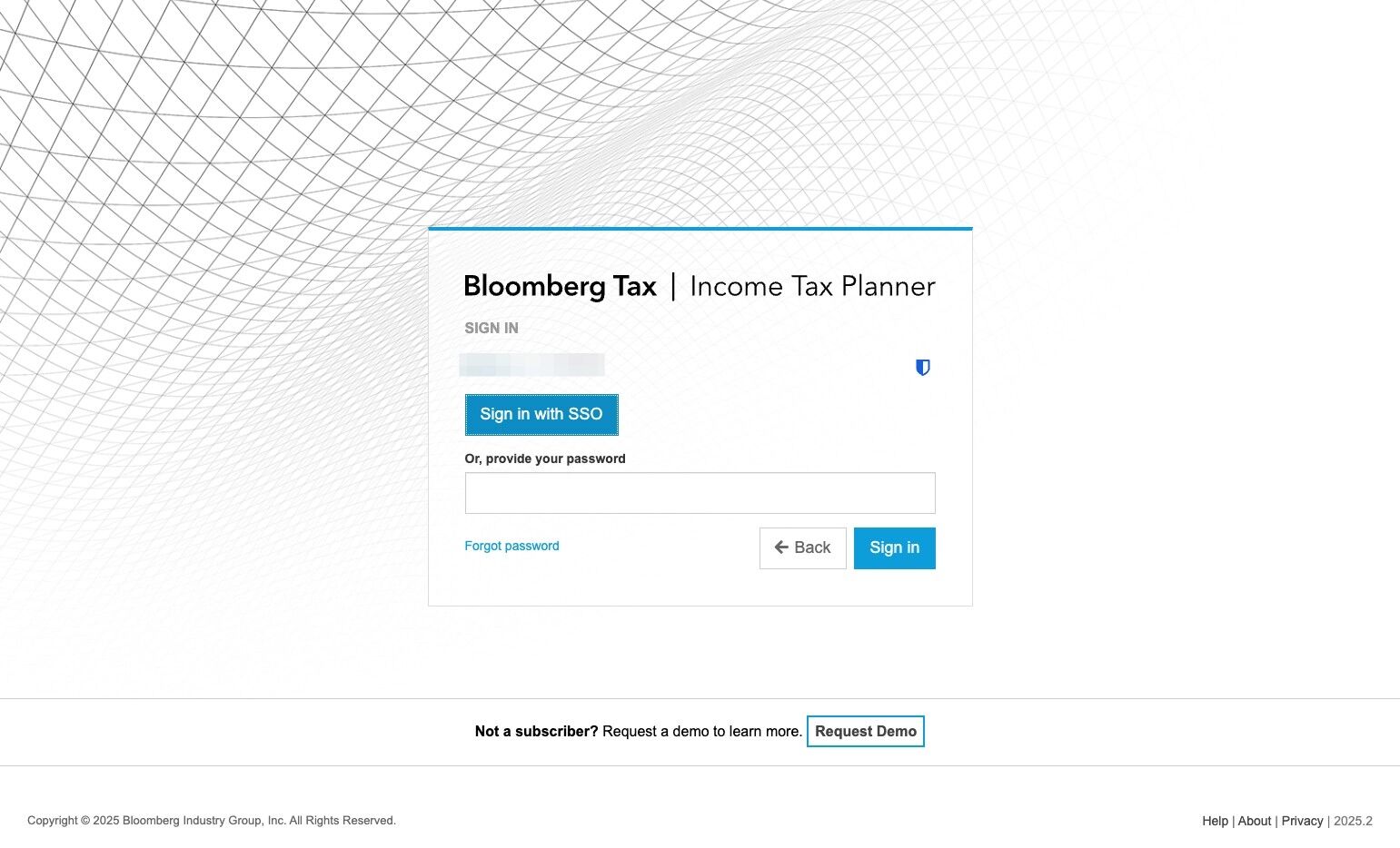 Signing In to Bloomberg Tax (BNA Income Tax) Using SSO – Mowery ...