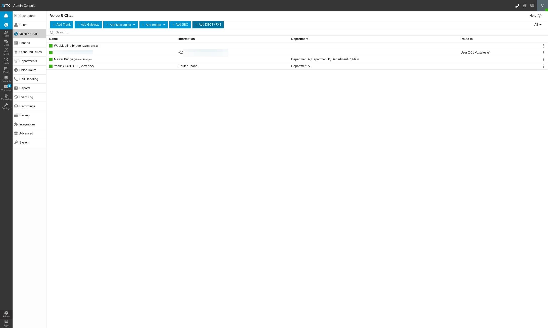 Grandstream Device to 3CX V20 System | Voxtelesys