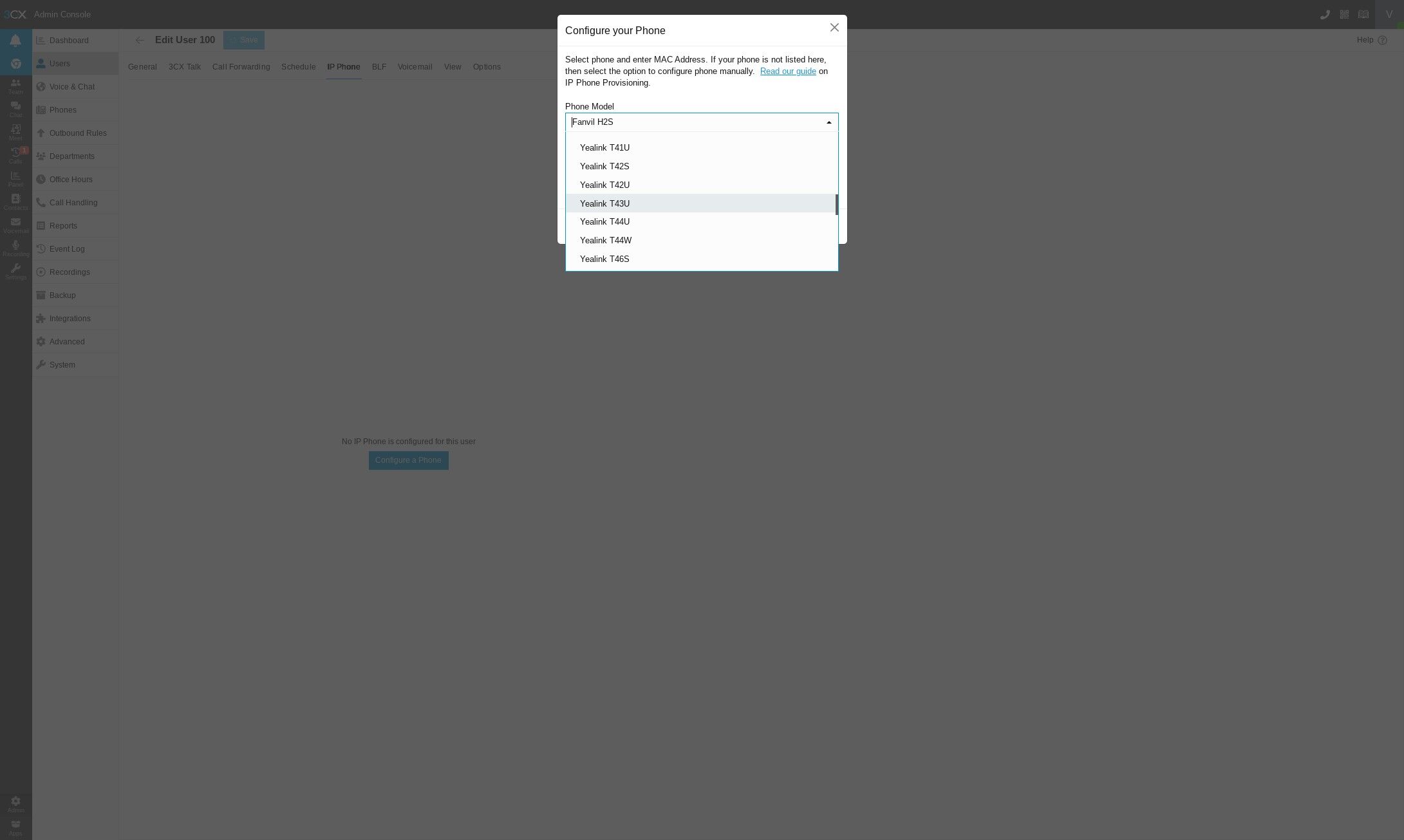 Configuring a Router Phone in a Hosted 3CX System | Voxtelesys