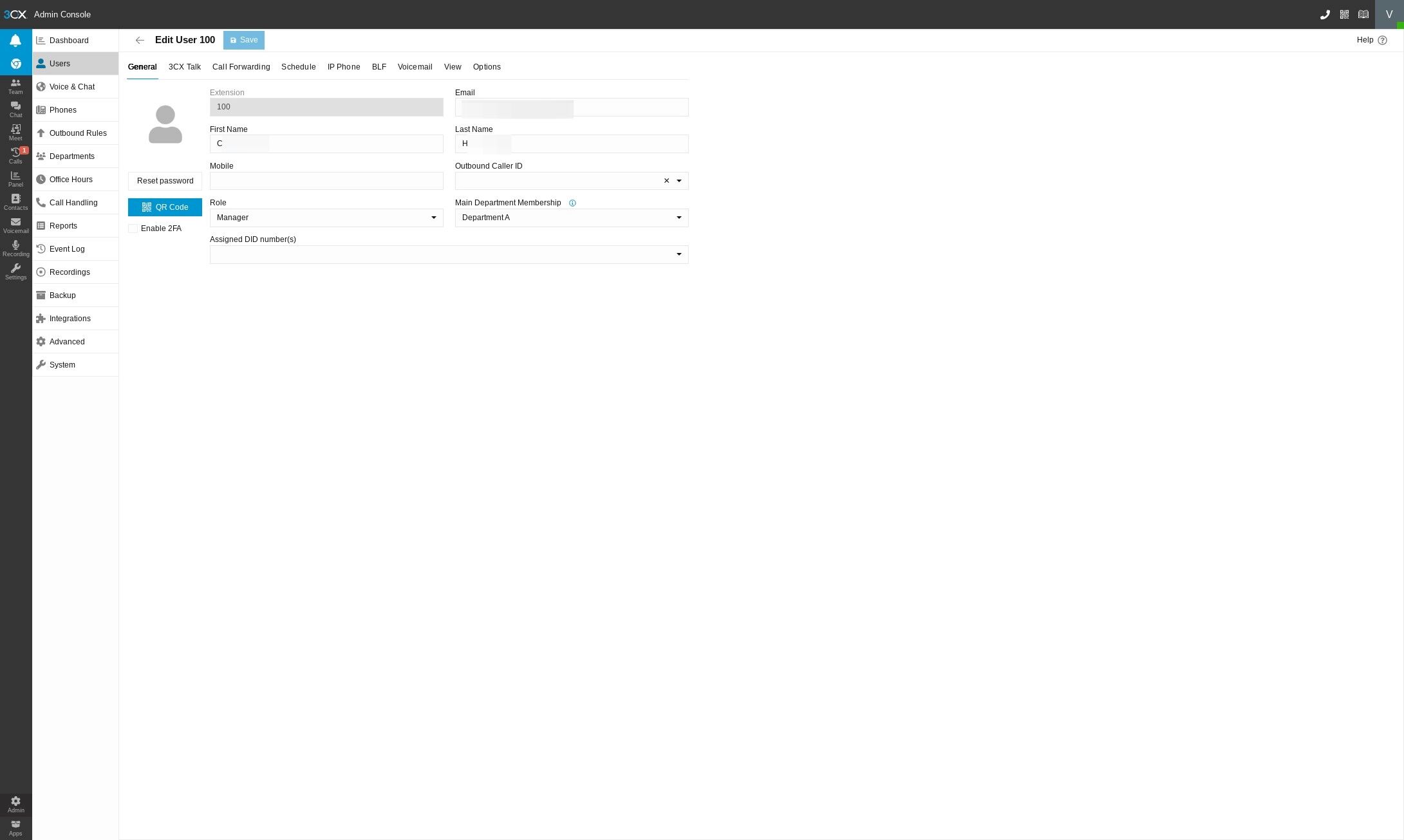 Configuring a Router Phone in a Hosted 3CX System | Voxtelesys