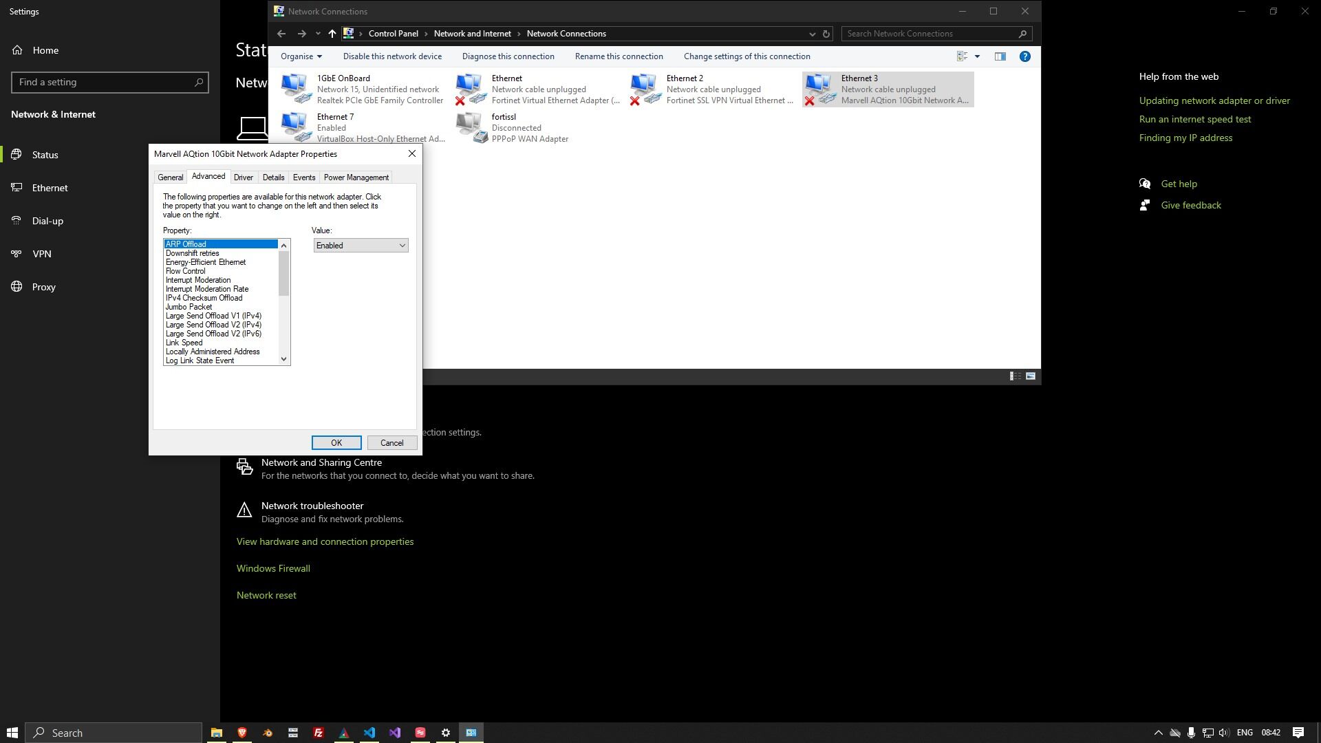 Configure Jumbo Frames on Windows - Captury Knowledge Base