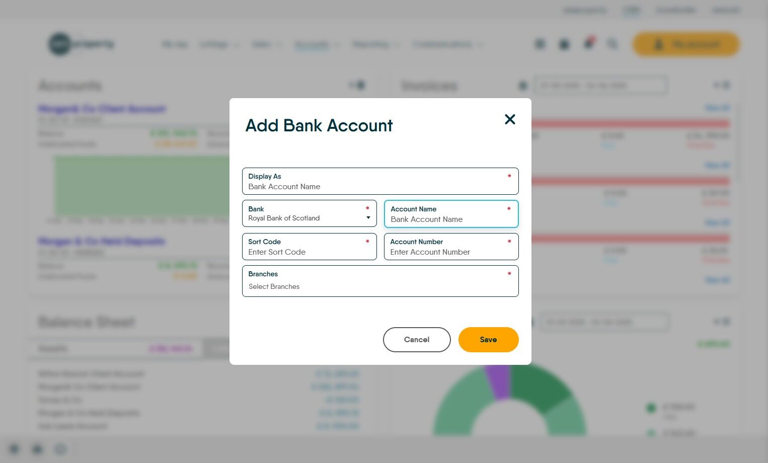Adding a New Bank Account to CRM – iamproperty