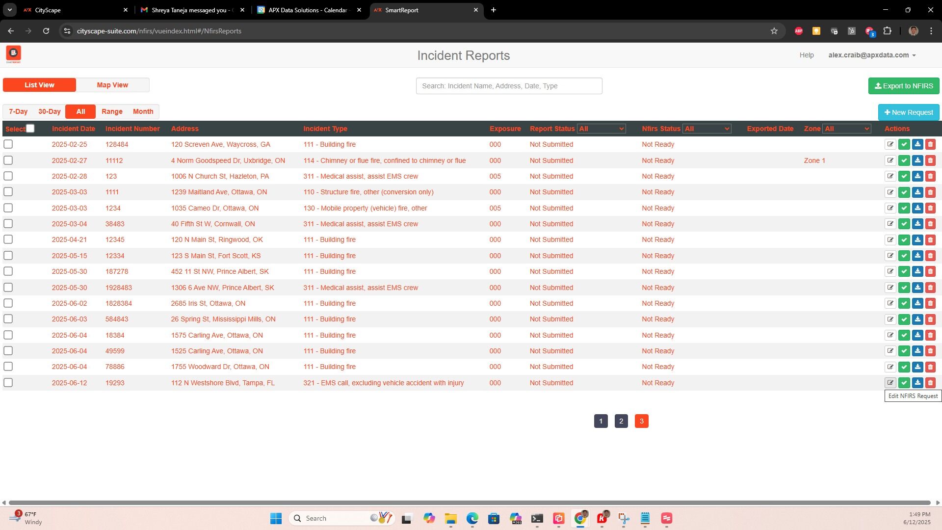 Completing an Incident Report using the APX Web App – APX Building and ...