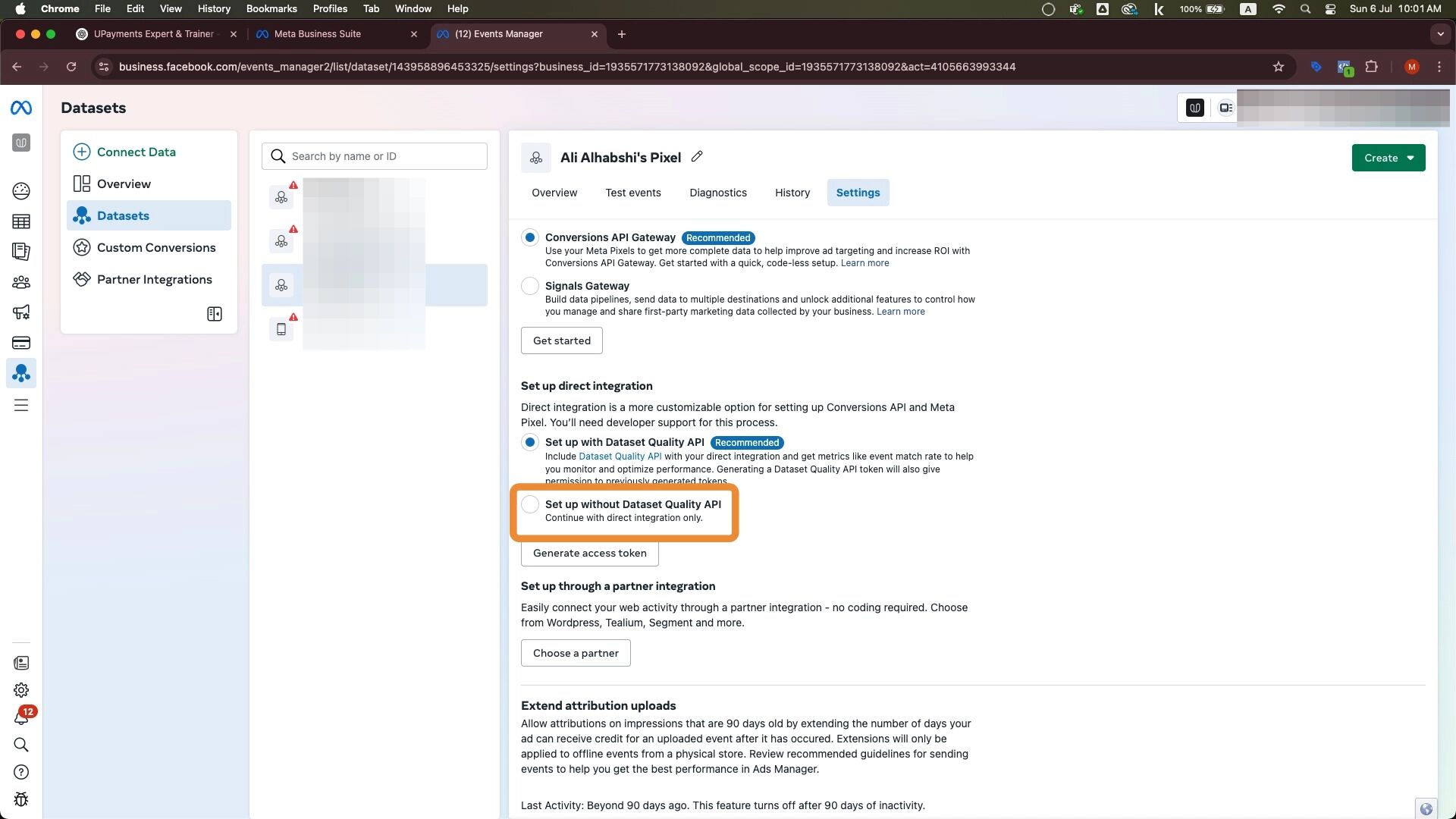Meta - Facebook Conversion API (CAPI) Integration