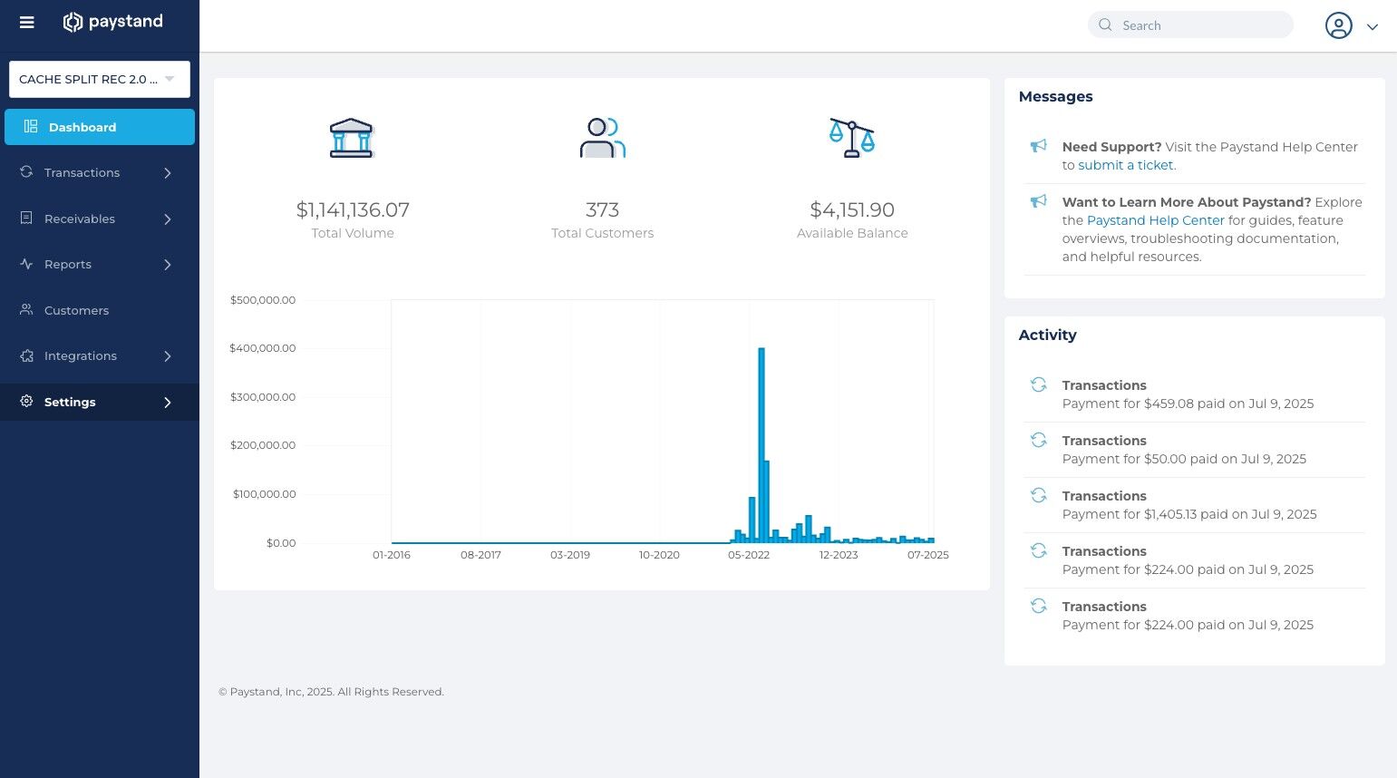 Bill-To Consolidated Statement – Paystand Help Center