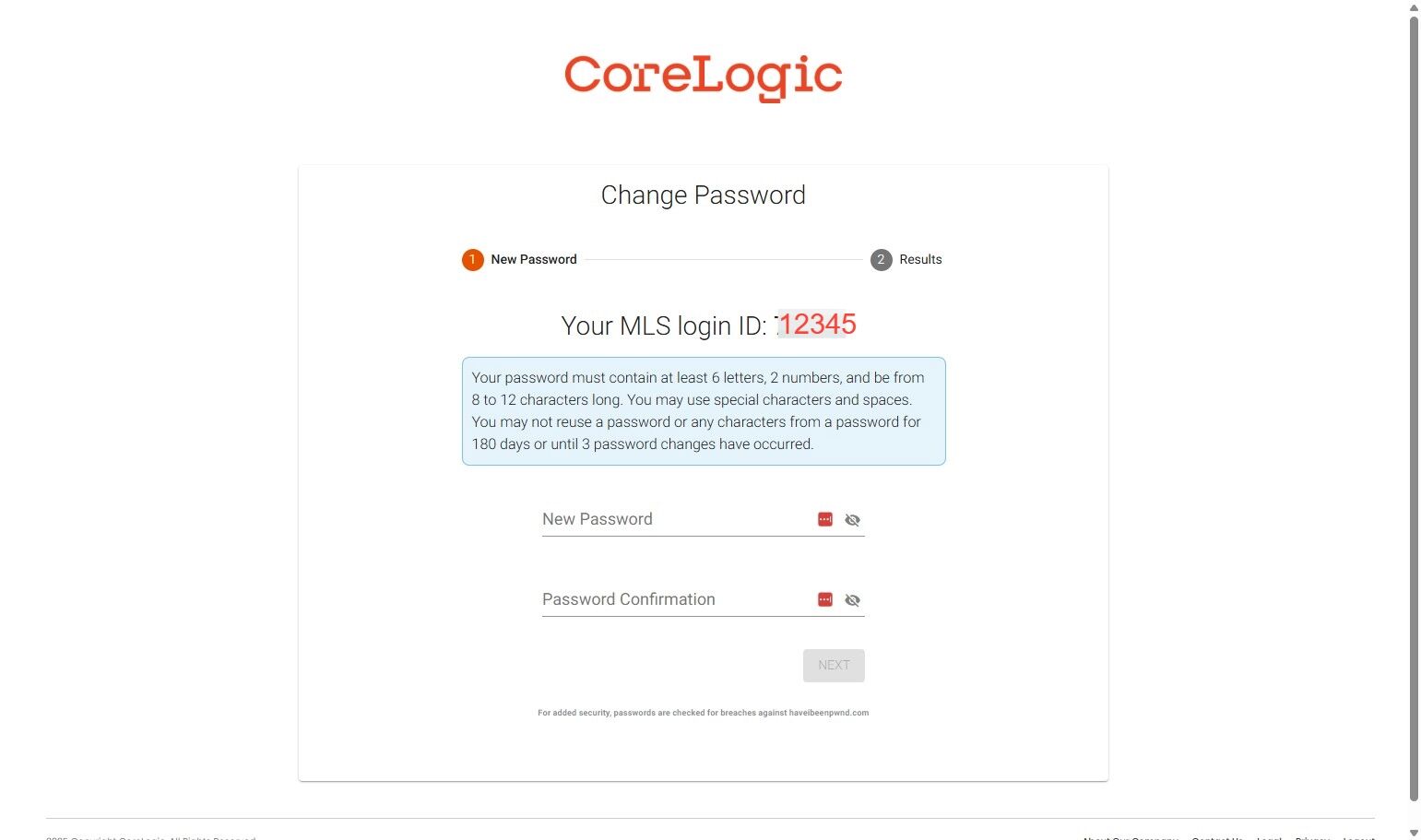 Resetting your password using 'Forgot Password?' – OneKey® MLS Support ...
