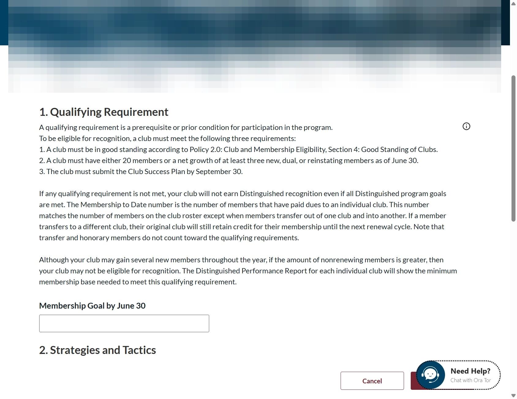 2025 Club Success Plan – Toastmasters District 119
