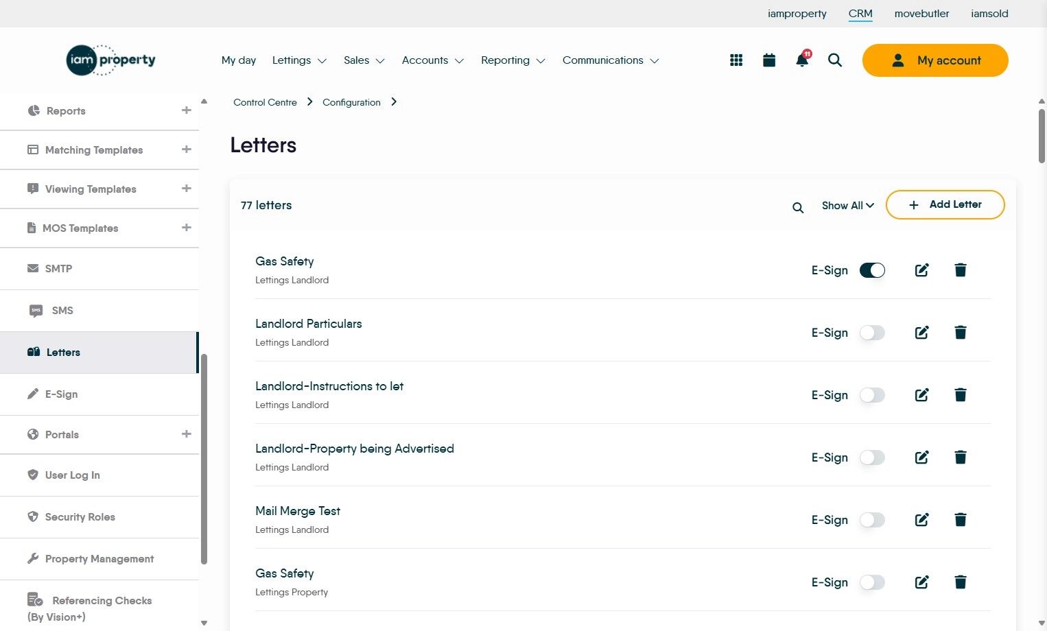 Adding E-Sign Tags to a Letter Template in CRM – iamproperty