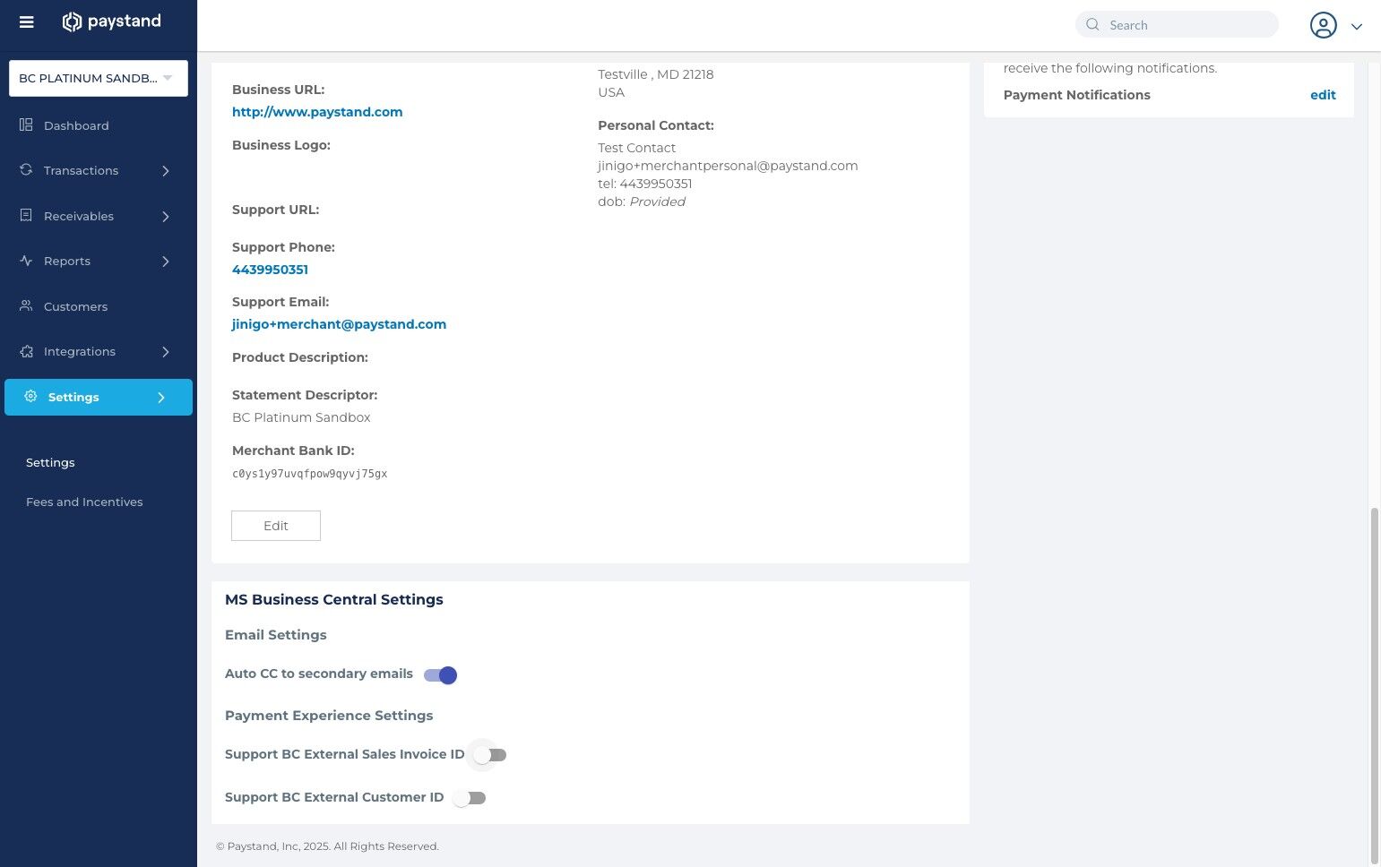 Allow external numbers in checkout links – Paystand Help Center