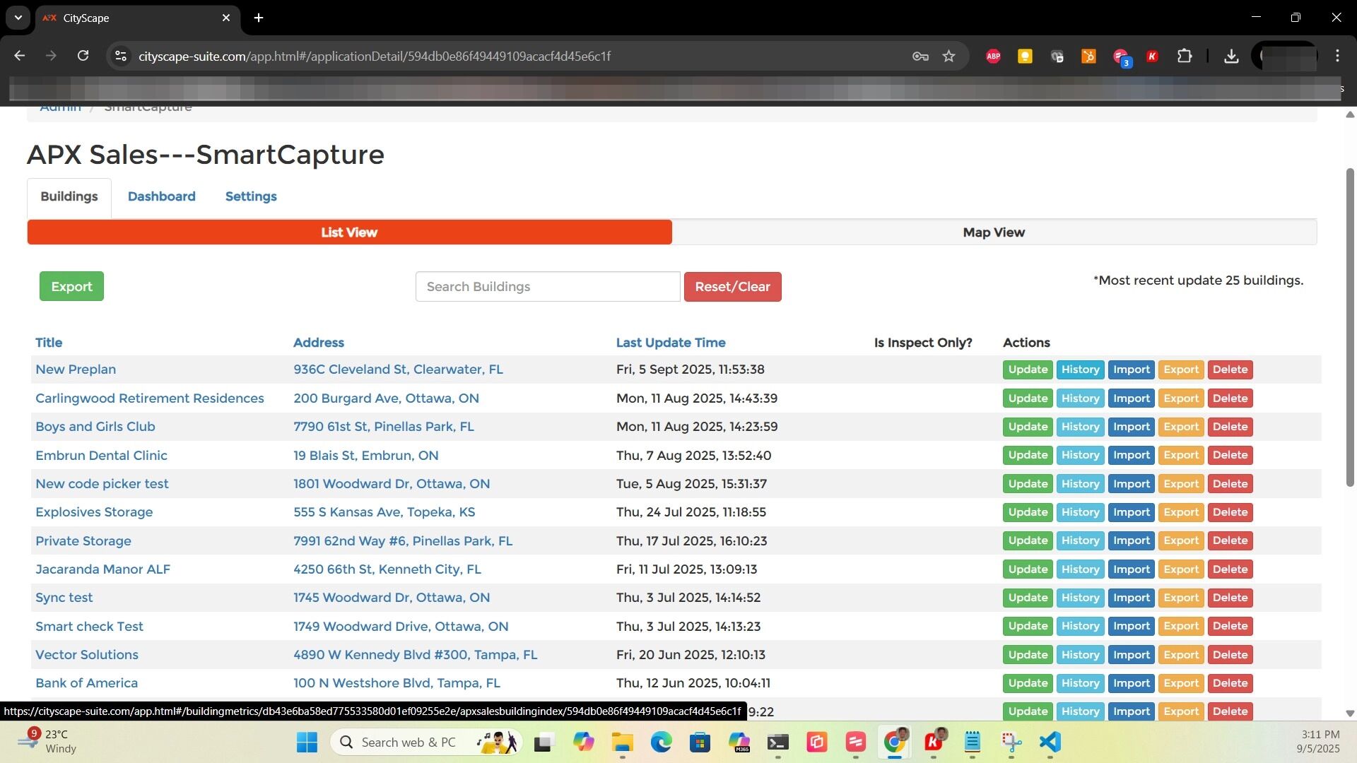 Admin - Viewing Occupancy History Changelists – APX Building and Onsite ...