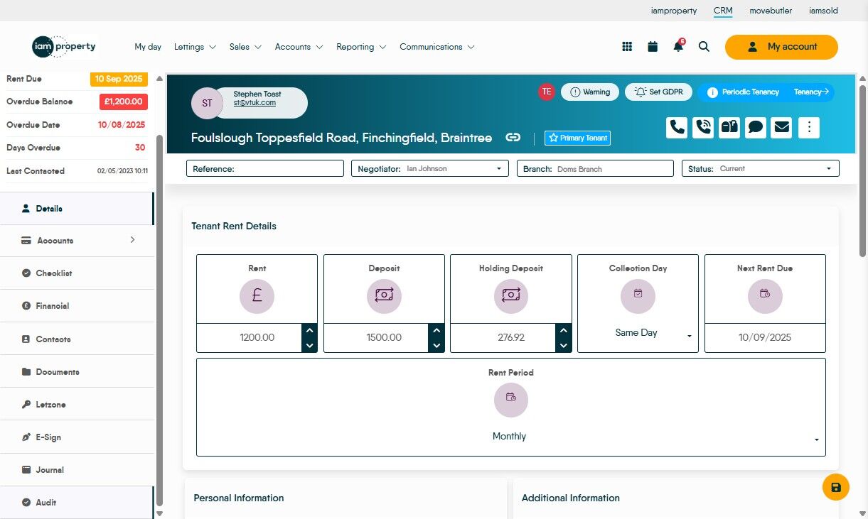 Checking who changed a record – iamproperty