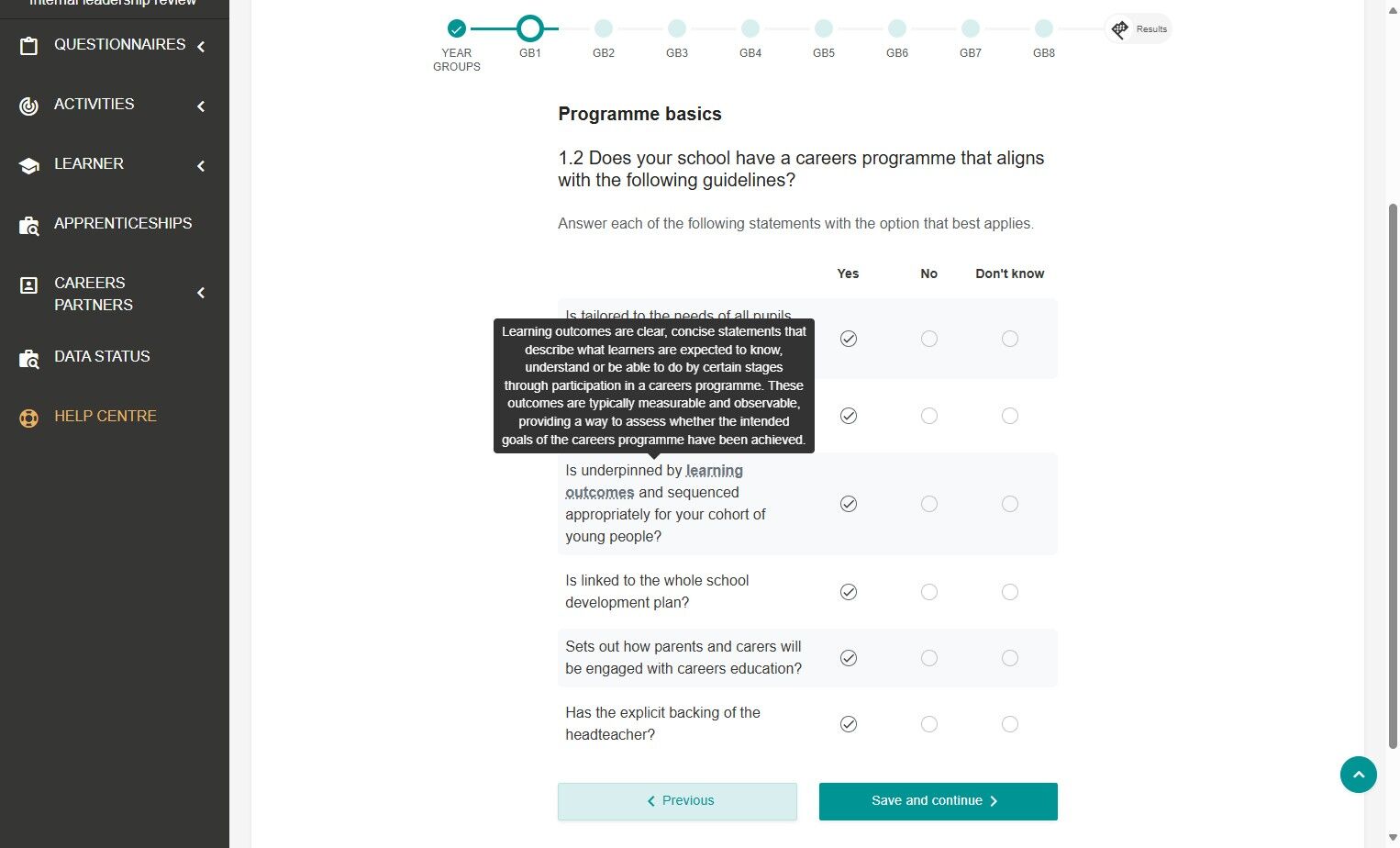 How to complete a Compass evaluation – The Careers & Enterprise Company