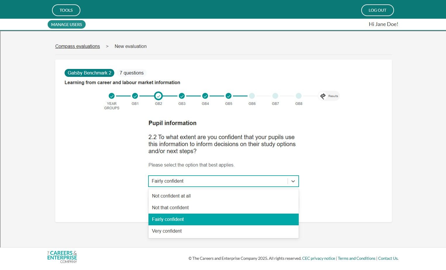 How to complete a Compass evaluation (Schools) – Compass Help Centre