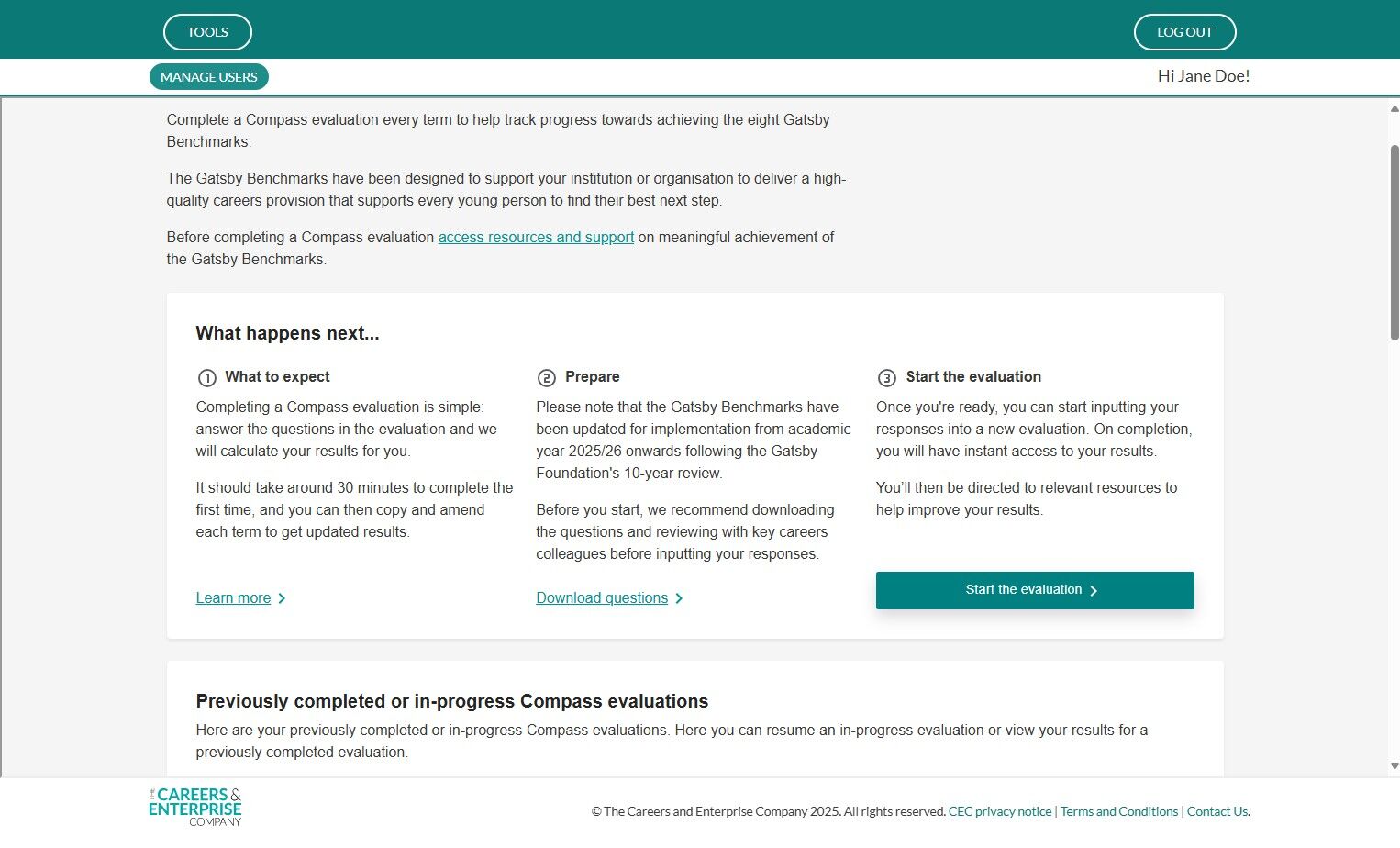 How to complete a Compass evaluation (Schools) – Compass Help Centre
