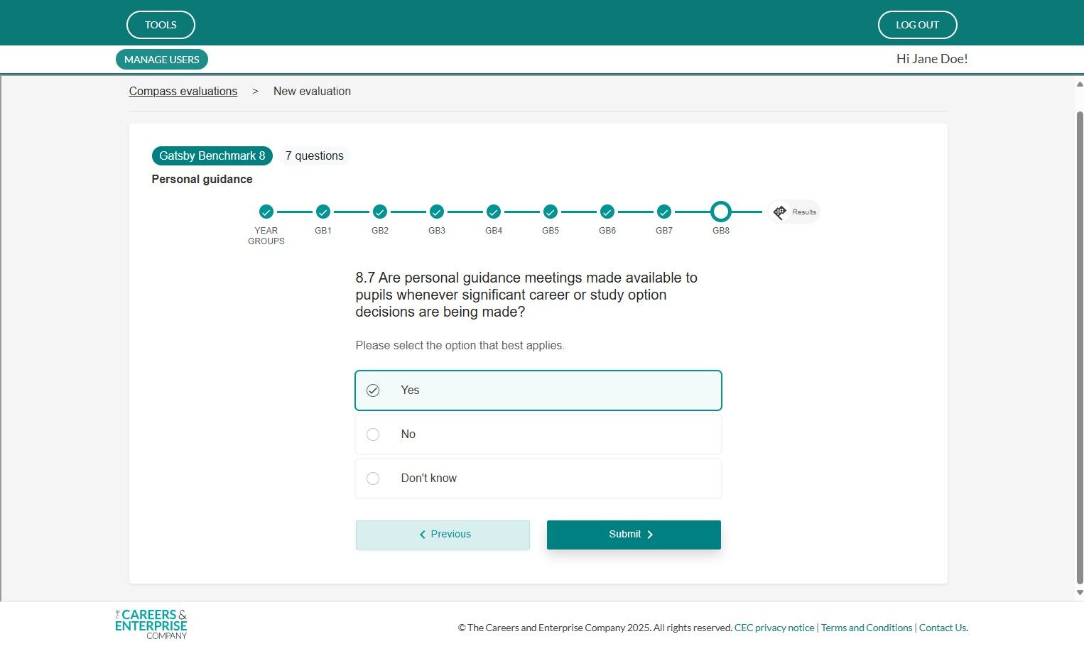 How to complete a Compass evaluation (Schools) – Compass Help Centre